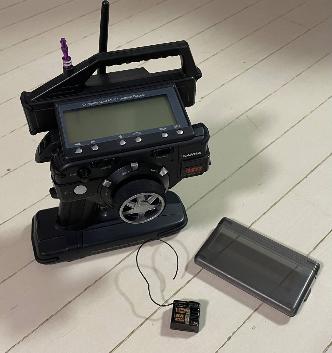 Yahoo!オークション - サンワ M11 & RX442DS 2.4G仕様 動作確認済み TX...