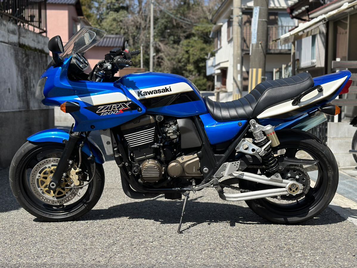 Yahoo!オークション - 【保証付】ZRX1200S 機関良好車両です 更に車検...