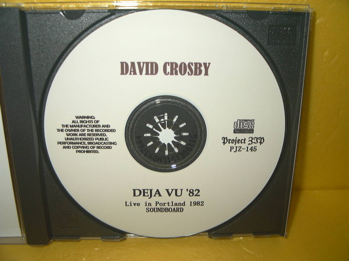 Yahoo!オークション - 【CD】DAVID CROSBY「DEJA VU '82」