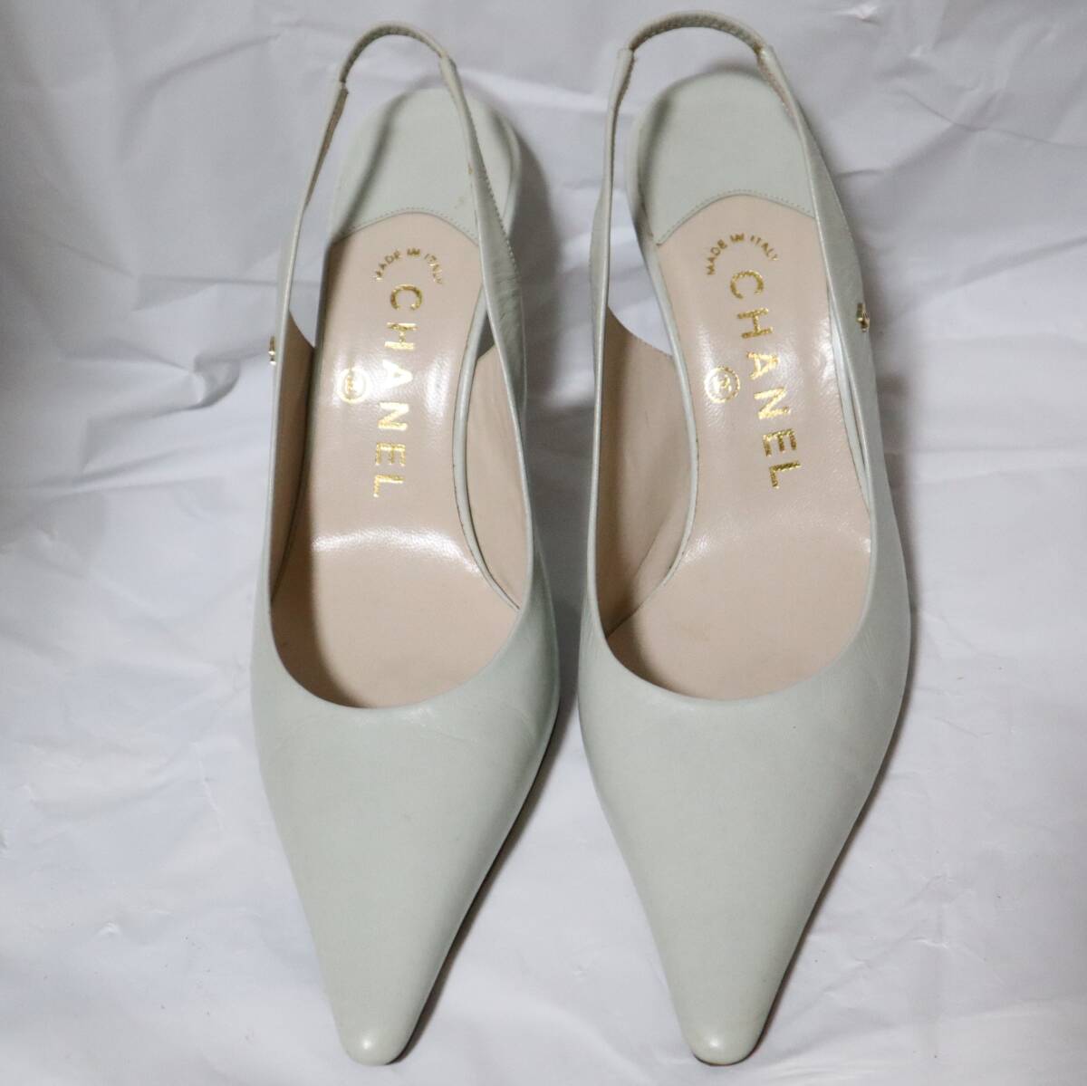 Yahoo!オークション - シャネル CHANEL (Cランク) パンプス ヒール 表...