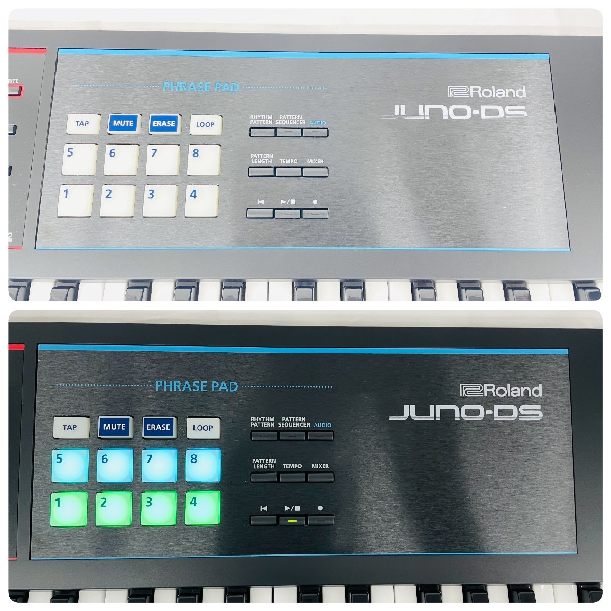 Yahoo!オークション - Y344 Roland ローランド シンセサイザー キーボ...