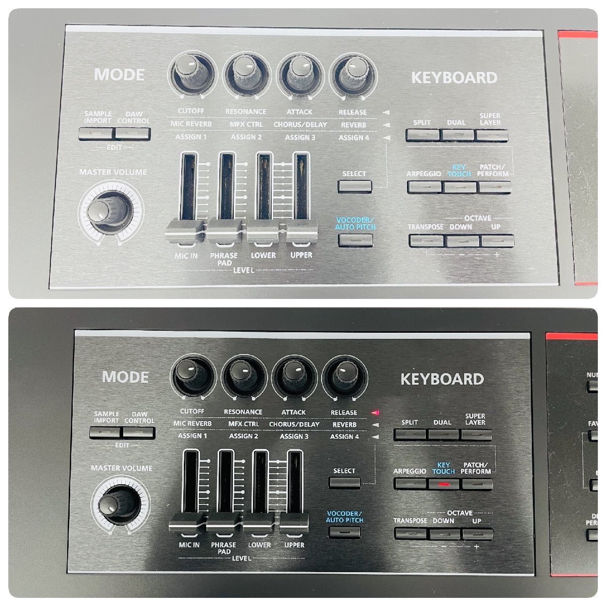 Yahoo!オークション - Y344 Roland ローランド シンセサイザー キーボ...