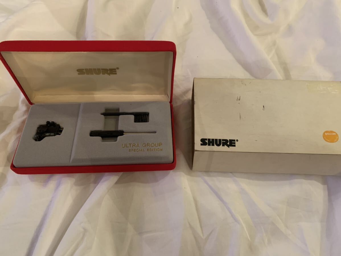 Yahoo!オークション - SHURE VST III カートリッジ 針なし シュアー