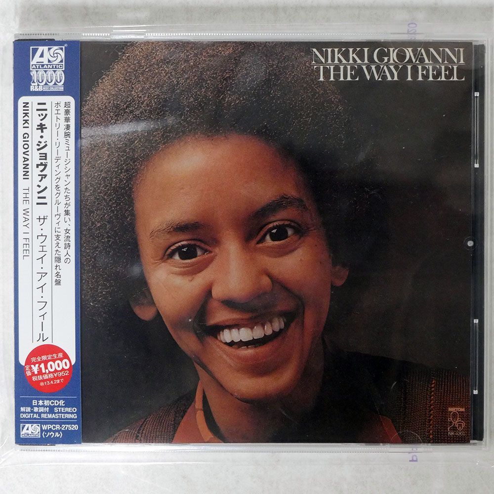 Yahoo!オークション - NIKKI GIOVANNI/WAY I FEEL/ATLANTIC WPCR27520 ...