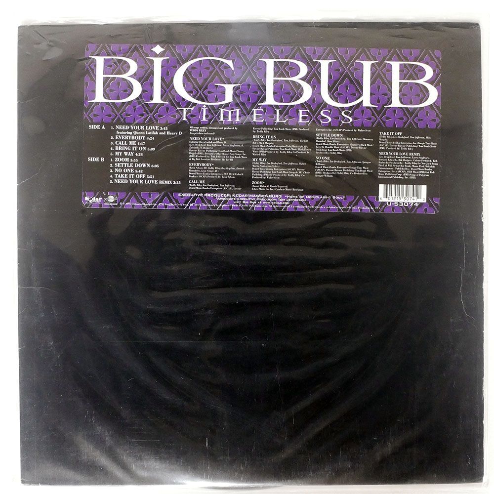 Yahoo!オークション - 米 BIG BUB/TIMELESS/KEDAR ENTERTAINMENT U5307...
