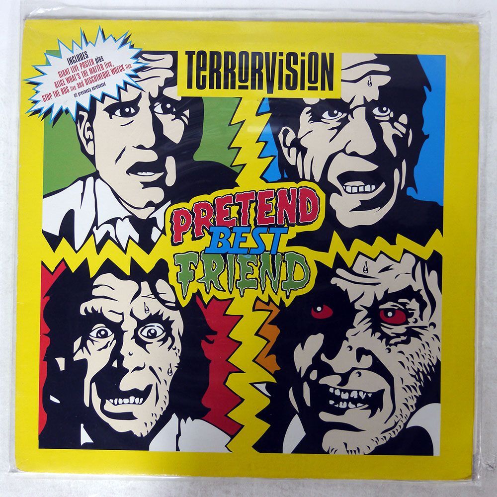 Yahoo!オークション - UK ORIGINAL TERRORVISION/PRETEND BEST FRIEND/...