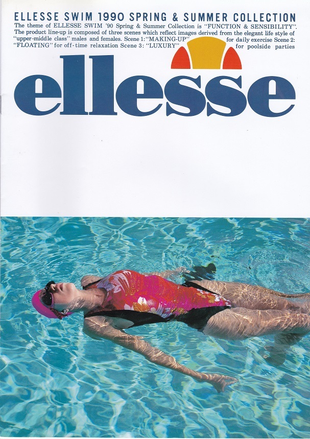 ラスト1部 ellesse/エレッセ 競泳水着カタログ 1990 SPRING＆SUMMER COLLECTION(ファッション総合)｜売買されたオークション情報、yahooの商品情報を ...
