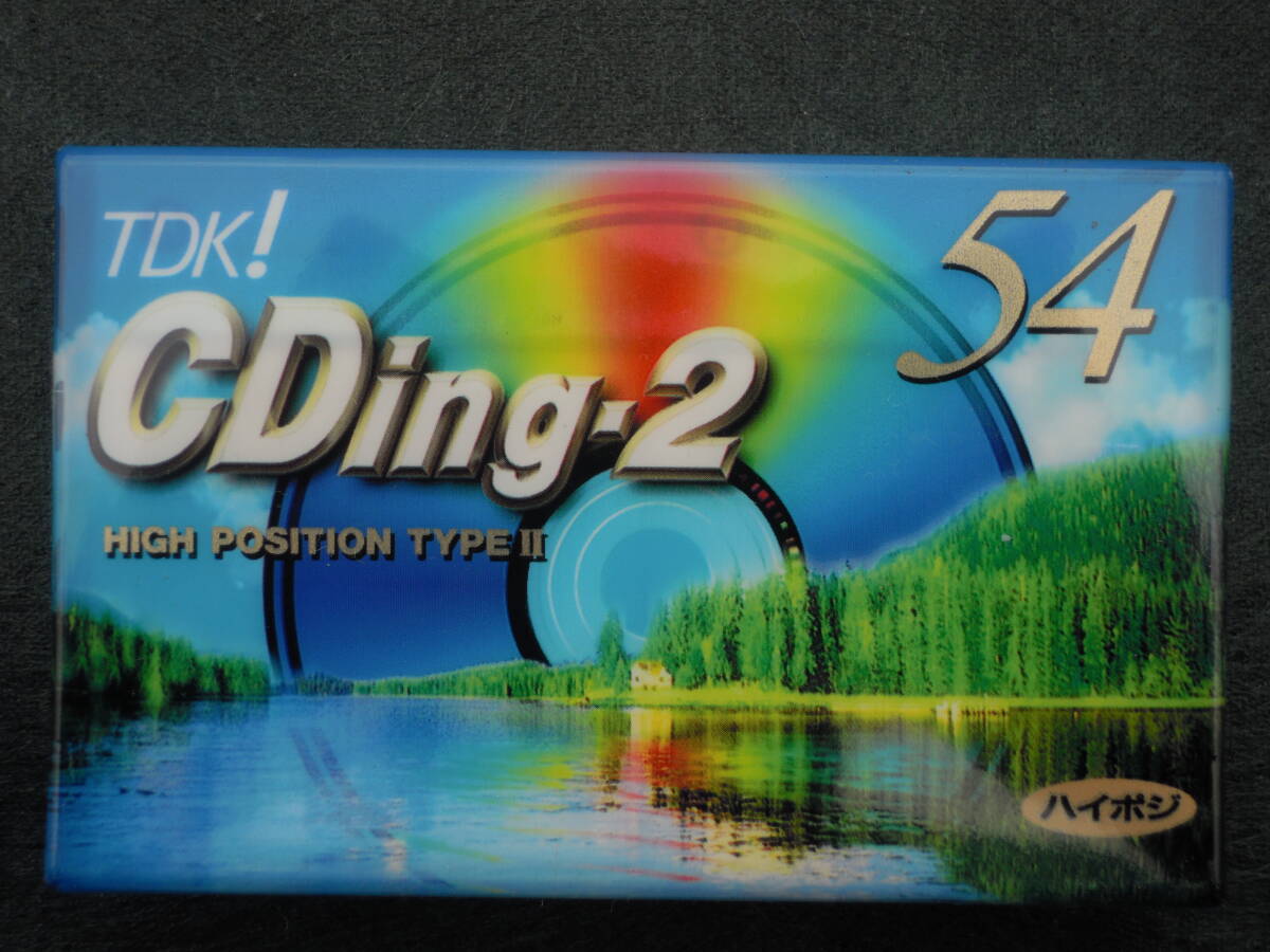 Yahoo!オークション - TDK カセットテープ CDing 54分 新品未開封