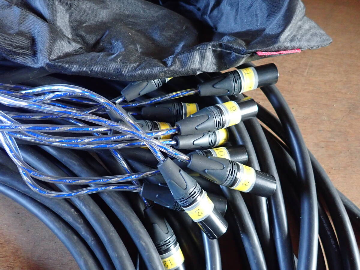 Yahoo!オークション - カナレ 12チャンネル 45m マルチケーブル