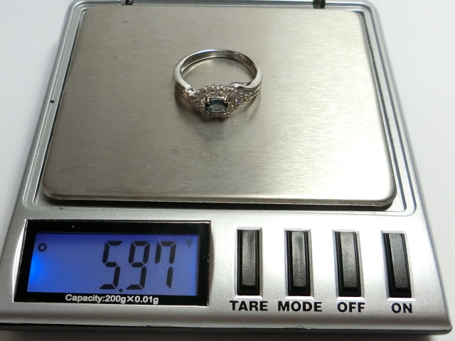 Yahoo!オークション - 展示品 Pt900台 0.31ct アレキサンドライト リ...