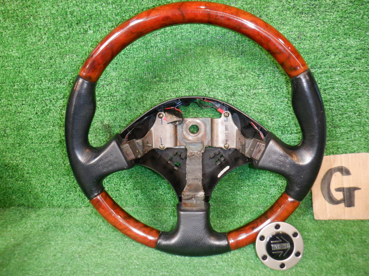 ダイハツ コペン L880系 純正オプション MOMO製 ステアリングホイール ハンドル ウッド コンビ(ステアリング、ハンドル本体)｜売買されたオークション情報、yahooの商品情報を ...
