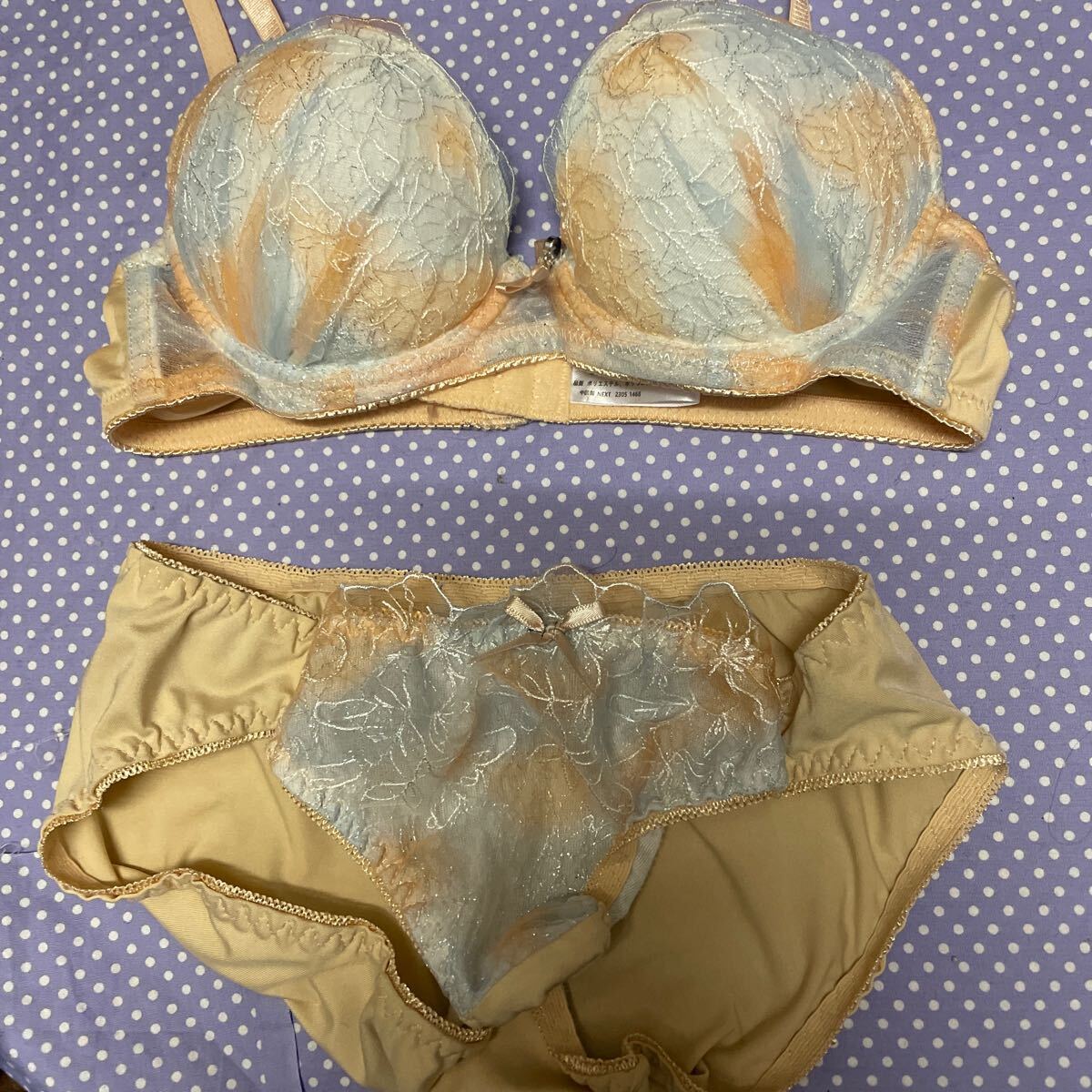 Yahoo!オークション - ブラショーツセット 花柄レースB70