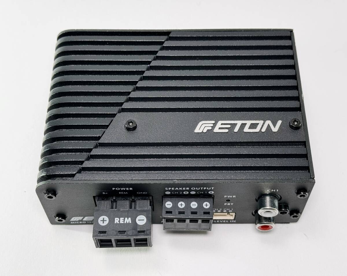 Yahoo!オークション - ETON MICRO-120.2 超小型アンプ 85W×2ch 車載 ...