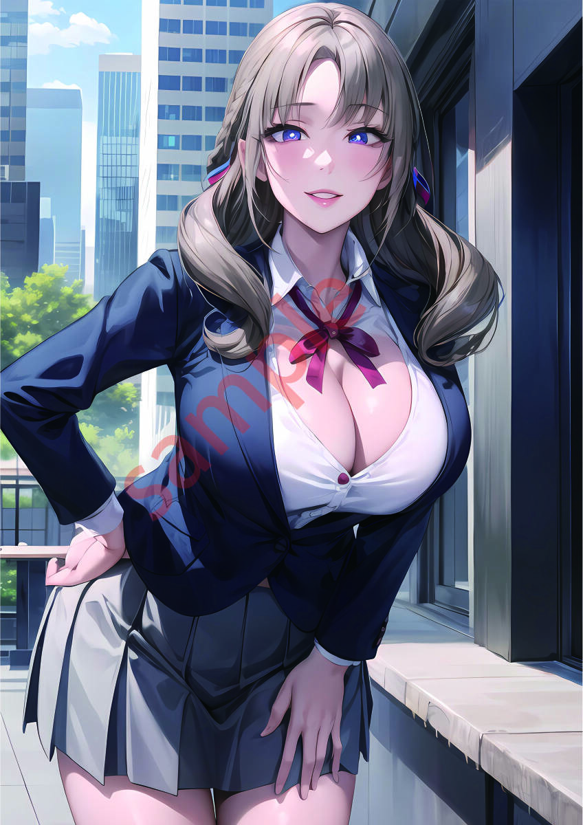 Yahoo!オークション - ポスター A4サイズ アニメ 同人 高品質 少女 巨...