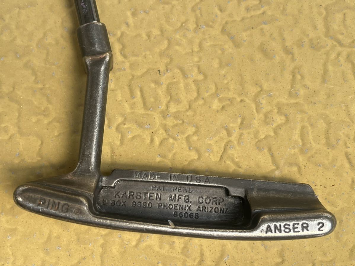 Yahoo!オークション - PING ANSER 2 PAT.PEND. ブラックサテン カーボ...