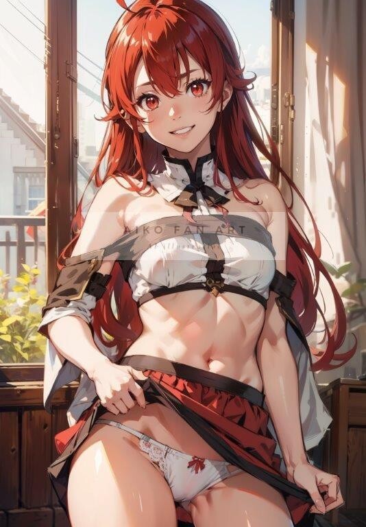 Yahoo!オークション - [4907] 無職転生 エリス A4 アート ポスター イ...