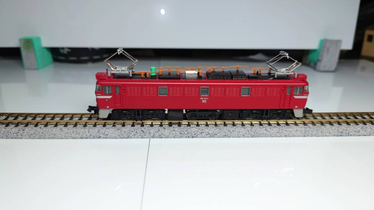 Yahoo!オークション - 【N】ED72-1 交流電気機関車 試作型 マイクロエ...