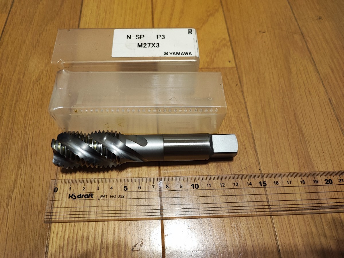 日本代購代標第一品牌【樂淘letao】－【未使用品】タップ M27 スパイラルタップ ハンドタップ ヤマワ YAMAWA SP- P3