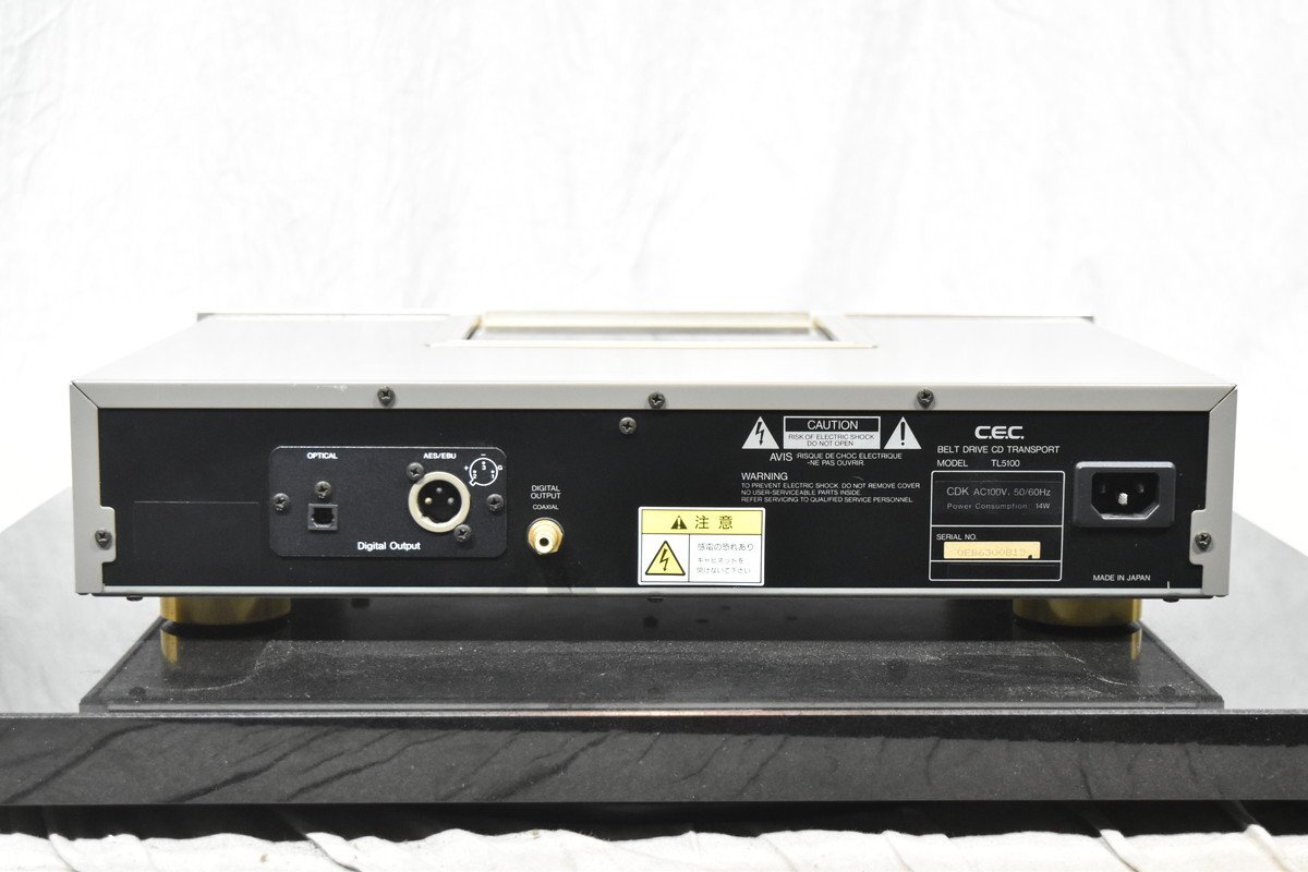 Yahoo!オークション - CEC TL5100Z ベルトドライブCDプレーヤー