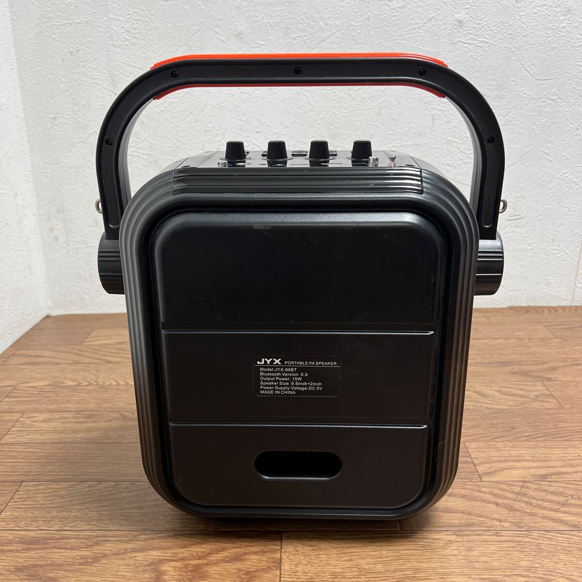 Yahoo!オークション - E984 PORTABLE SPEAKER JYX-66BT スピーカー カ...