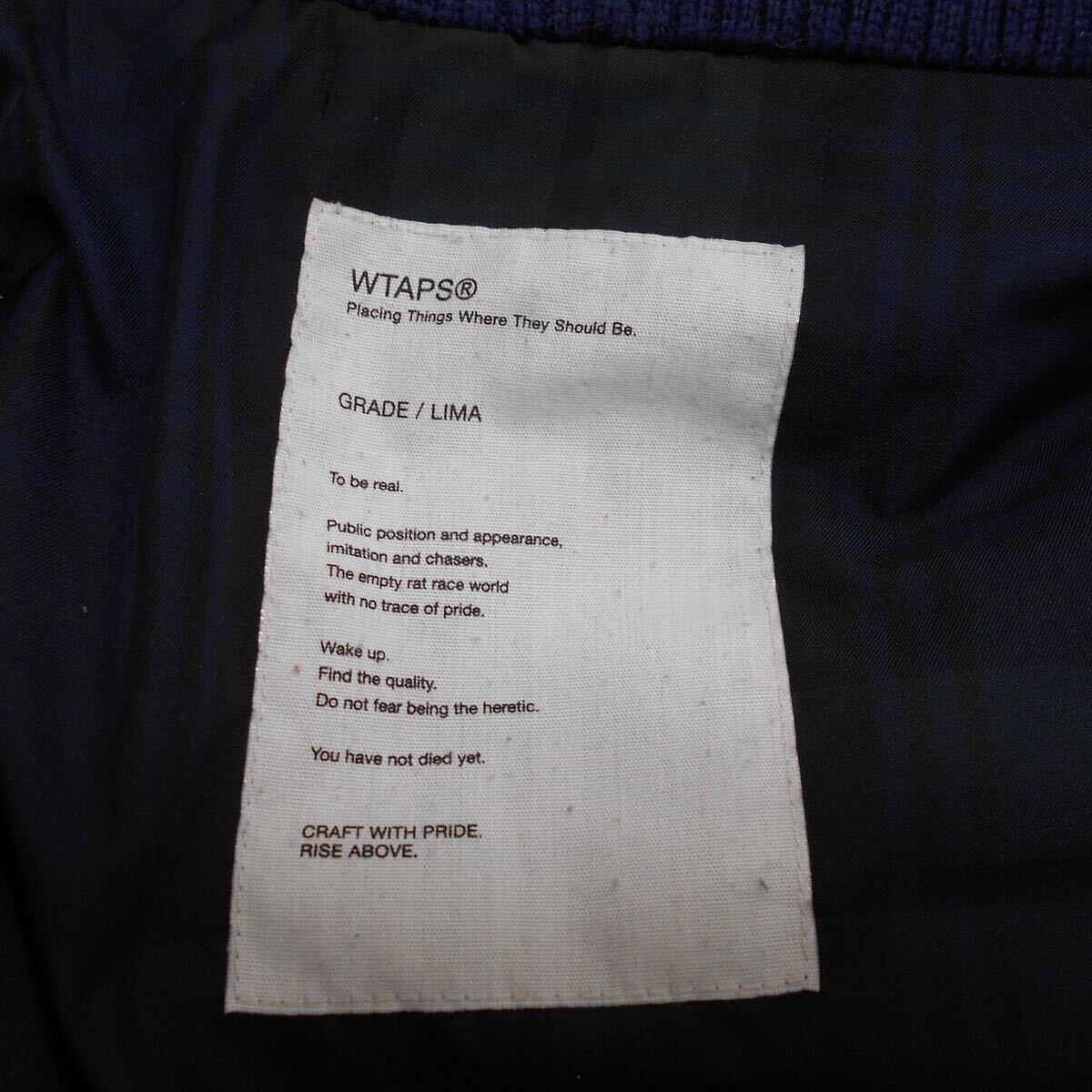 WTAPS ダブルタップス 102GWDT-JKM01 BRASCO JACKET ナイロン WTAPS ダブルタップス 102GWDT-JKM01 BRASCO JACKET ナイロン