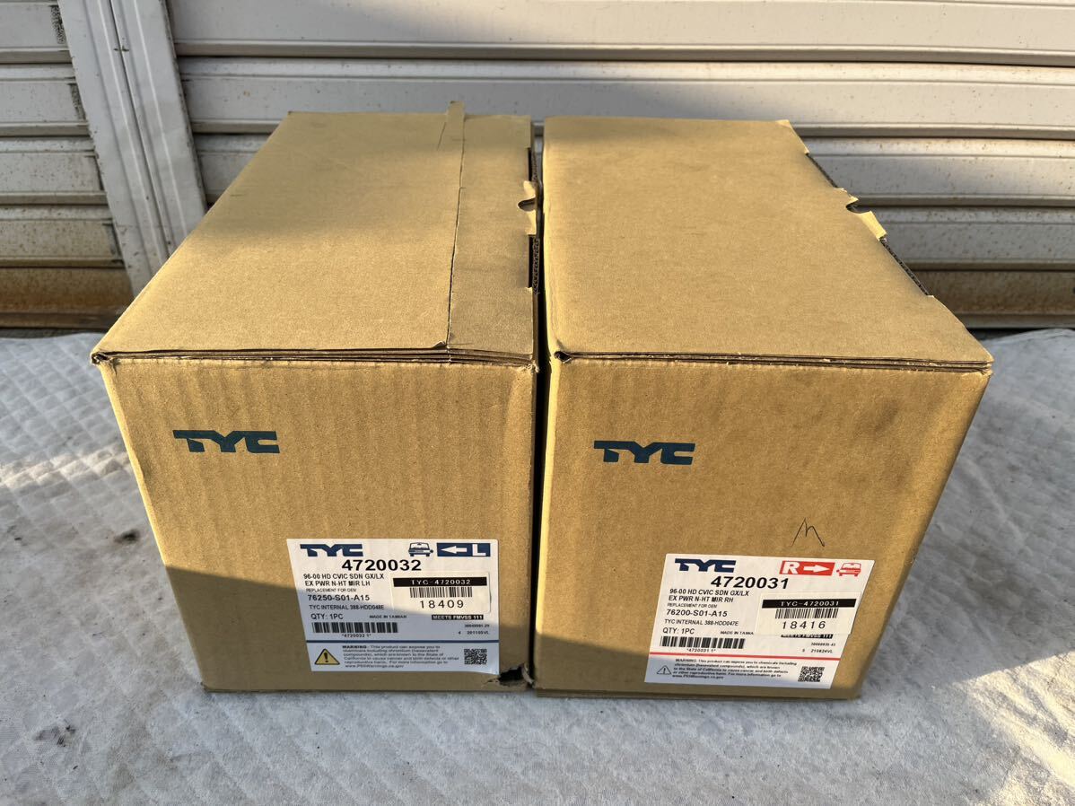 Yahoo!オークション - TYC シビック EK フェリオ USタイプ ドアミラー ...