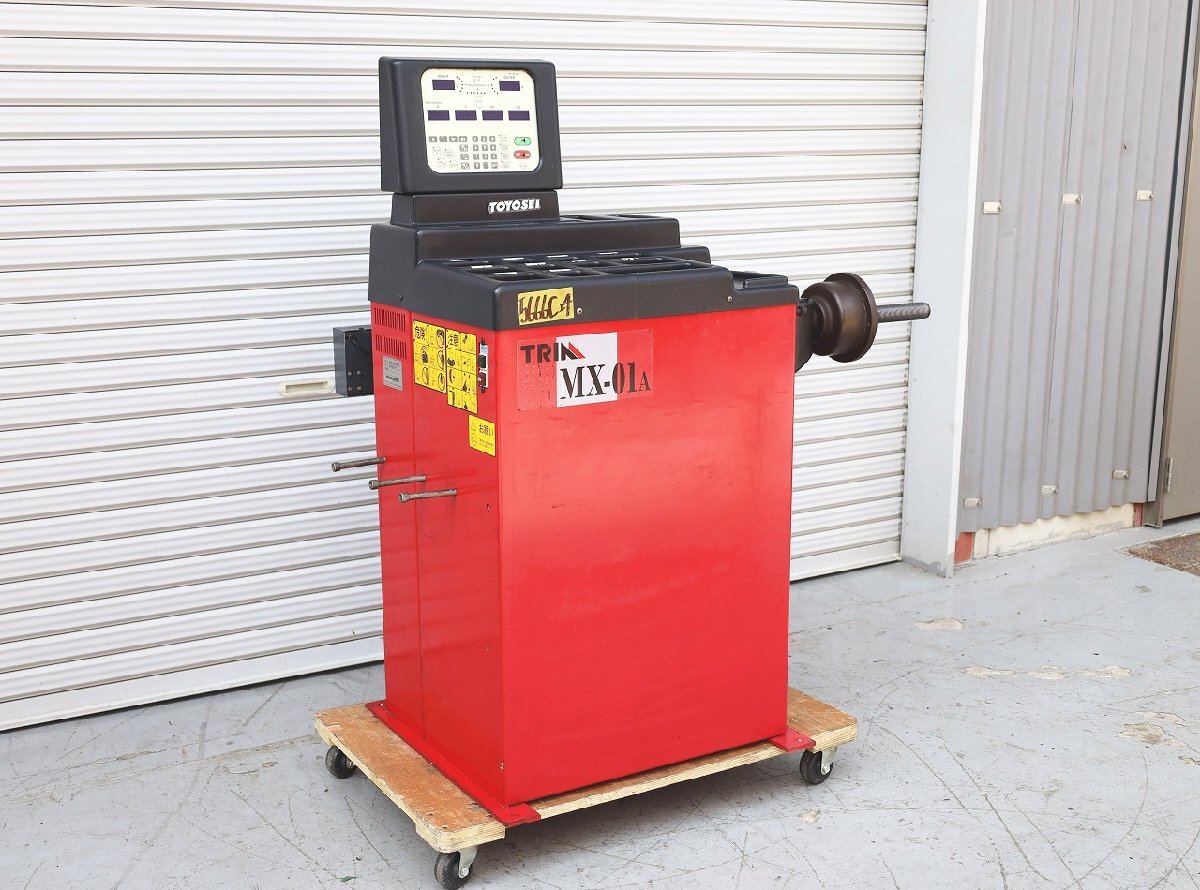 5666C24 TOYOSEIKI 東洋精機 ホイールバランサー TRIM MX-01A 整備 メンテナンス(タイヤチェンジャー)｜売買されたオークション情報、yahooの商品情報をアーカイブ ...