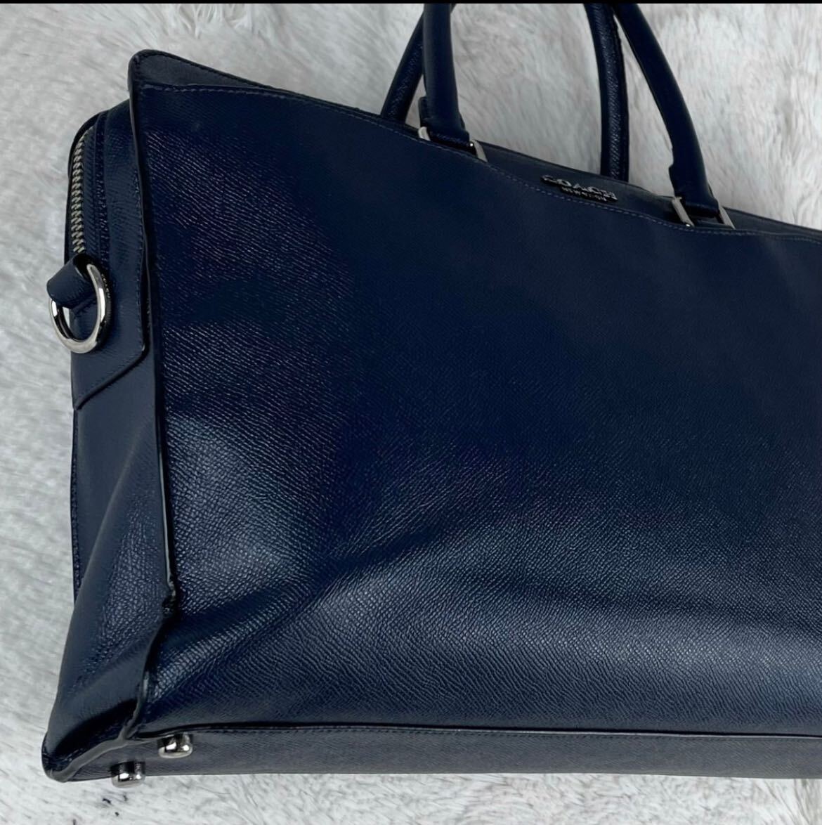 Yahoo!オークション - 1円~ コーチ COACH A4 通勤 通学 書類 メンズ ブ...