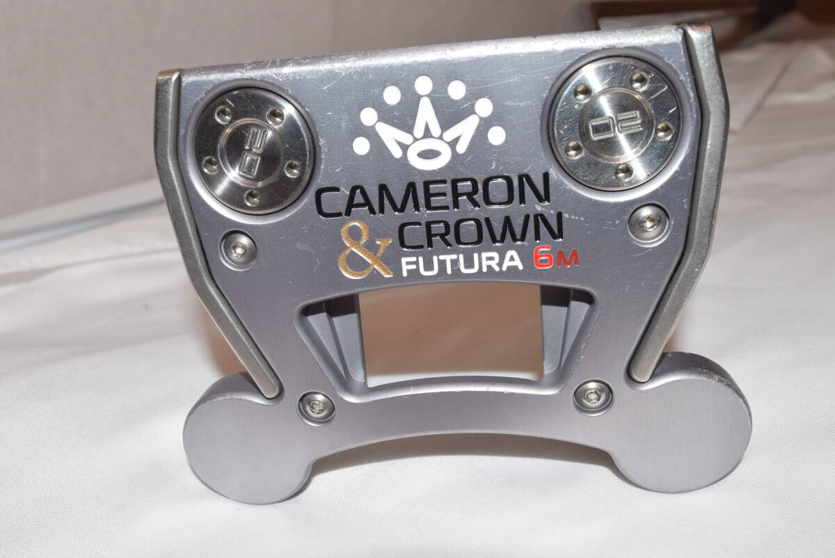 タイトリスト CAMERON&CROWN FUTURA 6M パター 33インチ マレット型 スチール 右利き ヘッドカバー付き(スコッティ・キャメロン)｜売買されたオークション情報 ...