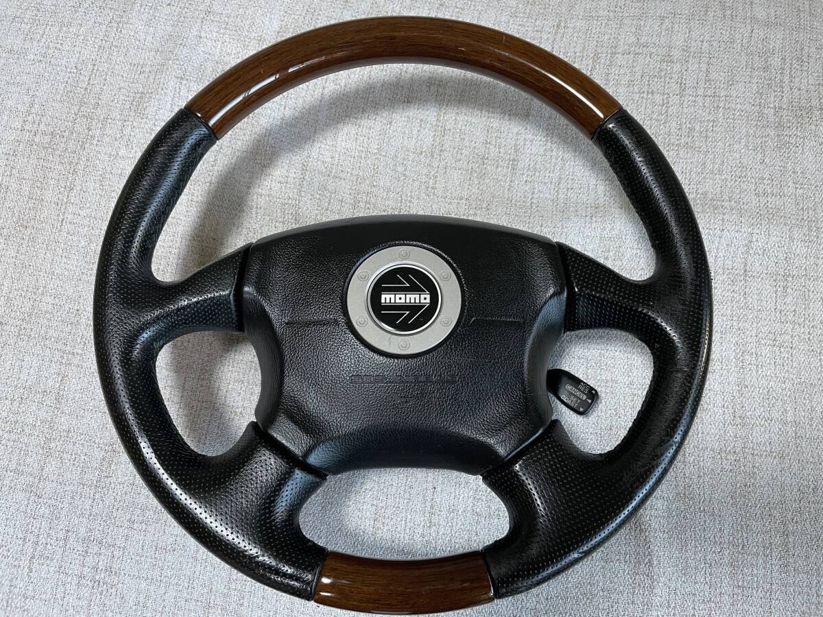 スバル SF9 SF5 フォレスター 純正 モモ MOMO ウッドコンビ ハンドル ステアリング 純正オプション(ステアリング、ハンドル本体)｜売買されたオークション情報、yahooの商品情報 ...