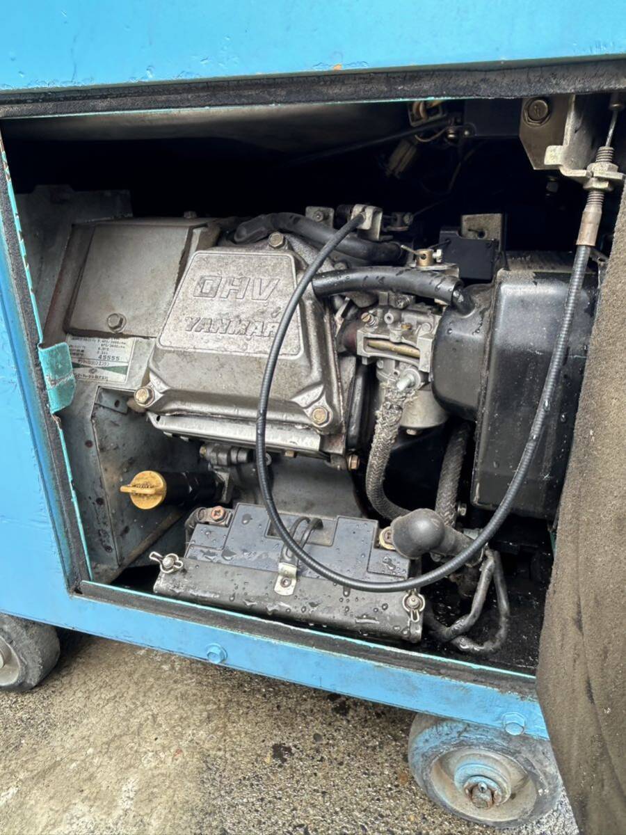 Yahoo!オークション - ヤンマー YGW150SS 発電機 溶接 実動・整備済み ...