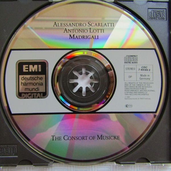 Yahoo!オークション - 【DHM】スカルラッティ/ロッティ「マドリガーレ...