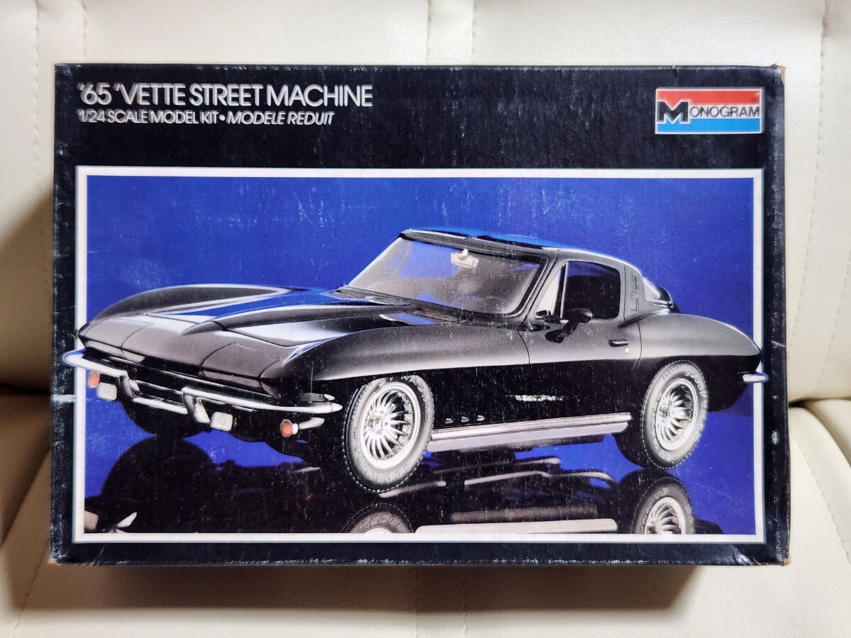 Yahoo!オークション - 1/24 MONOGRAM モノグラム '65 VETTE BLACK RAT ...