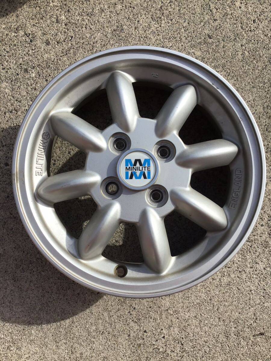 Yahoo!オークション - ダイハツ ミニライトMINILITEアルミホイール 14×...