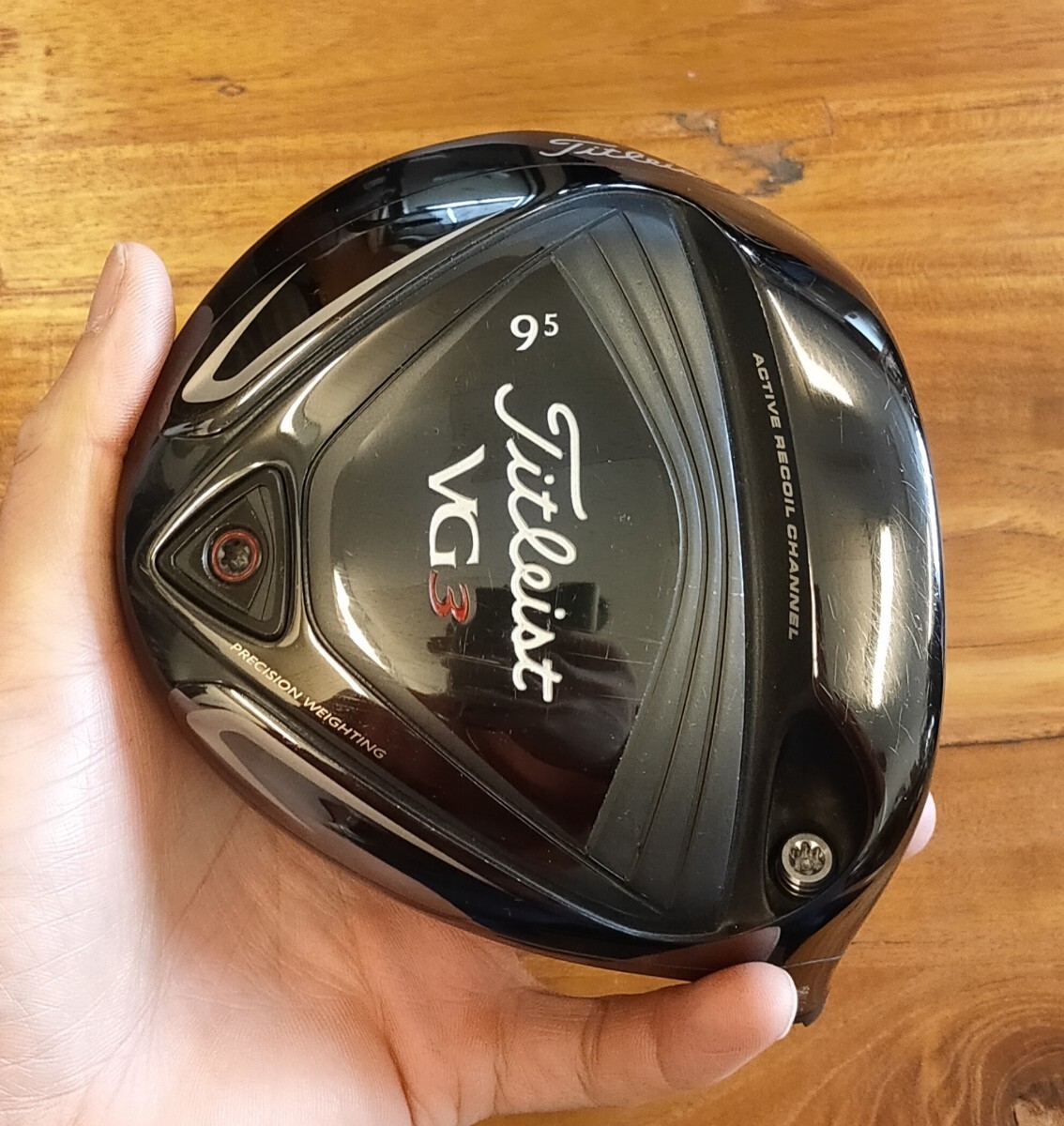 Yahoo!オークション - 良品 タイトリスト VG3 1W 9.5° ヘッドのみ カバ...