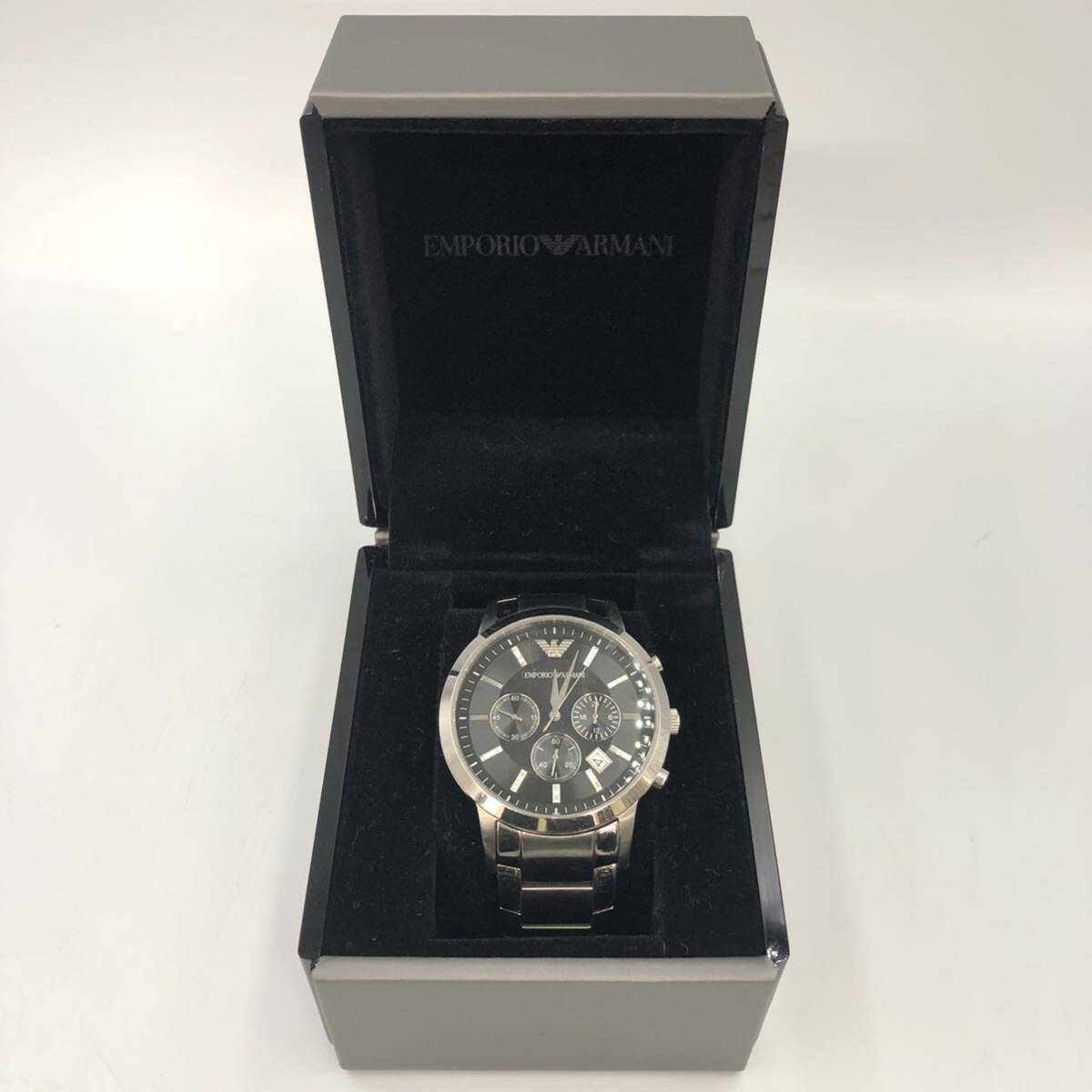 Yahoo!オークション - 3.9NO-Y221 EMPORIO ARMANI 腕時計 エンポリオア...