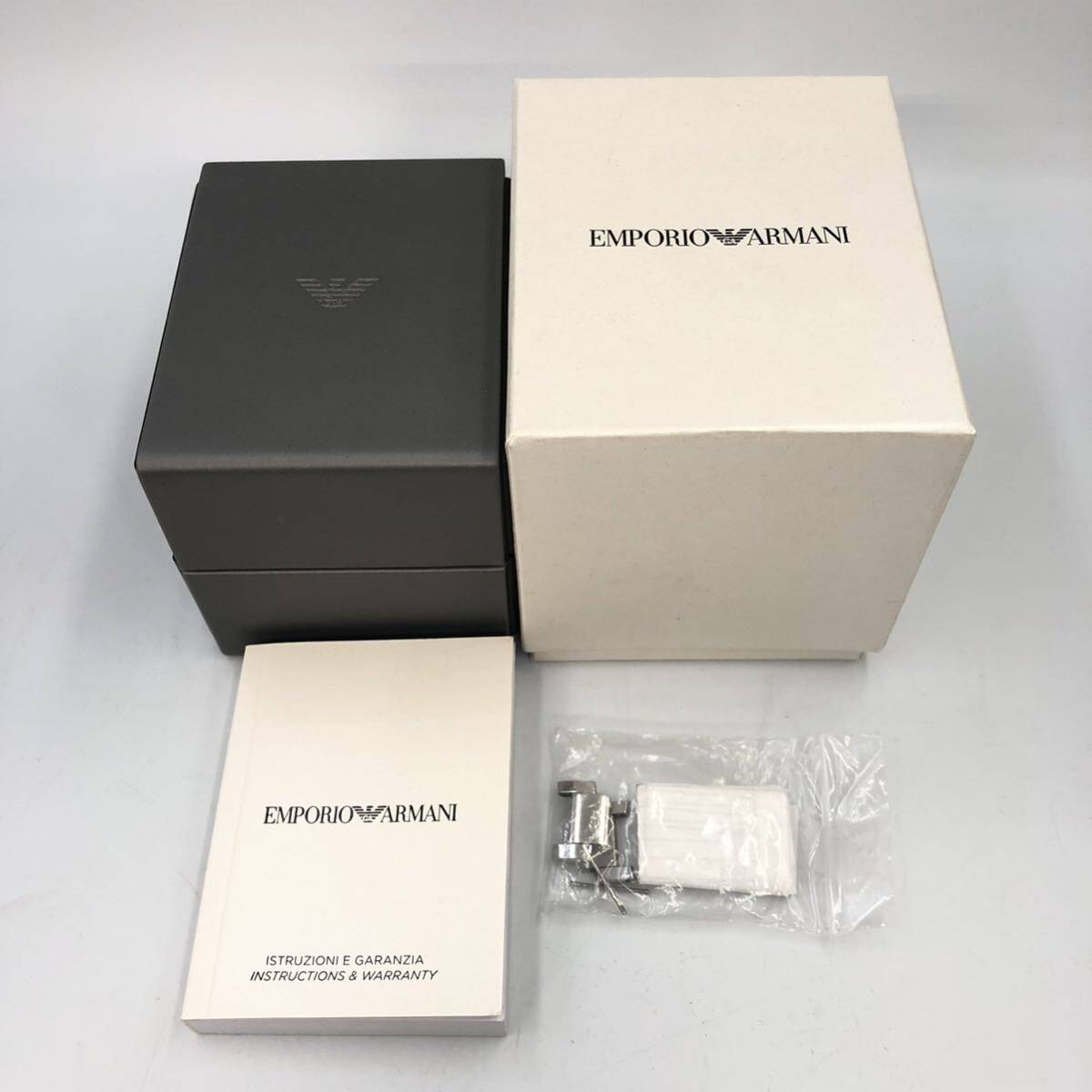 Yahoo!オークション - 3.9NO-Y221 EMPORIO ARMANI 腕時計 エンポリオア...