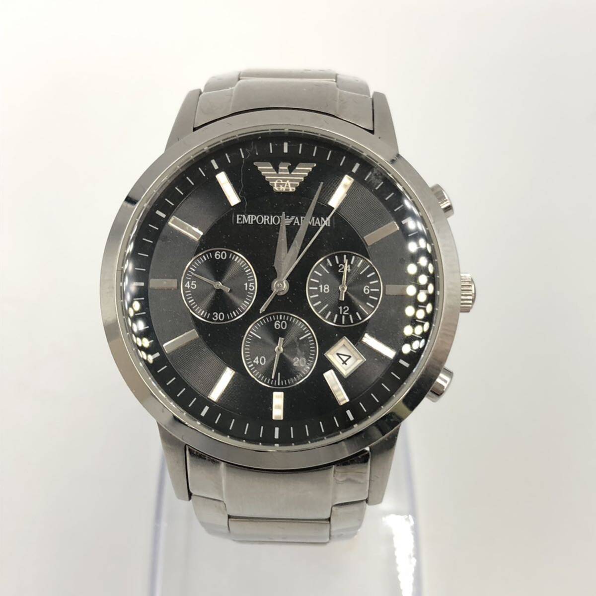 Yahoo!オークション - 3.9NO-Y221 EMPORIO ARMANI 腕時計 エンポリオア...