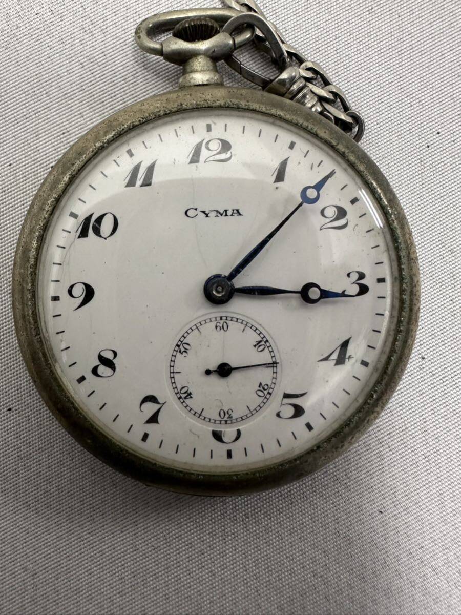 Yahoo!オークション - CYMA手巻き 懐中時計 管理番号3-112