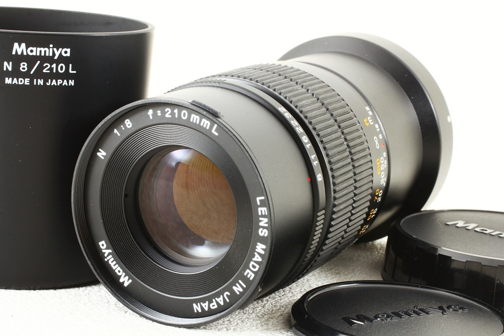 Yahoo オークション 極上品 Mamiyaマミヤ N 210mm F8l 望遠中判レン