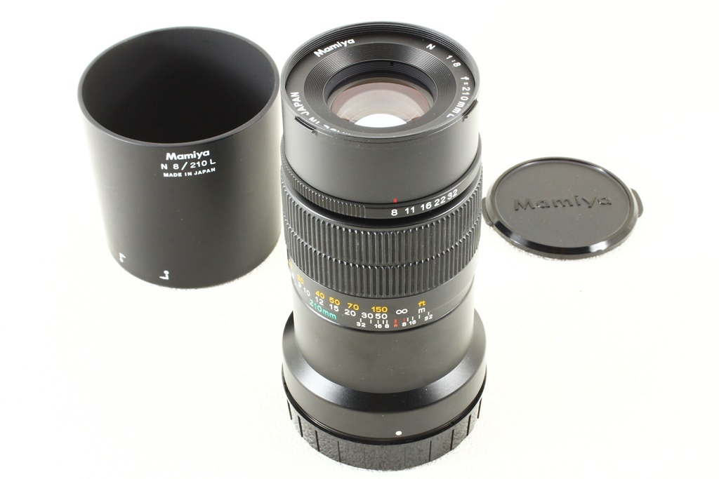 Yahoo オークション 極上品 Mamiyaマミヤ N 210mm F8l 望遠中判レン