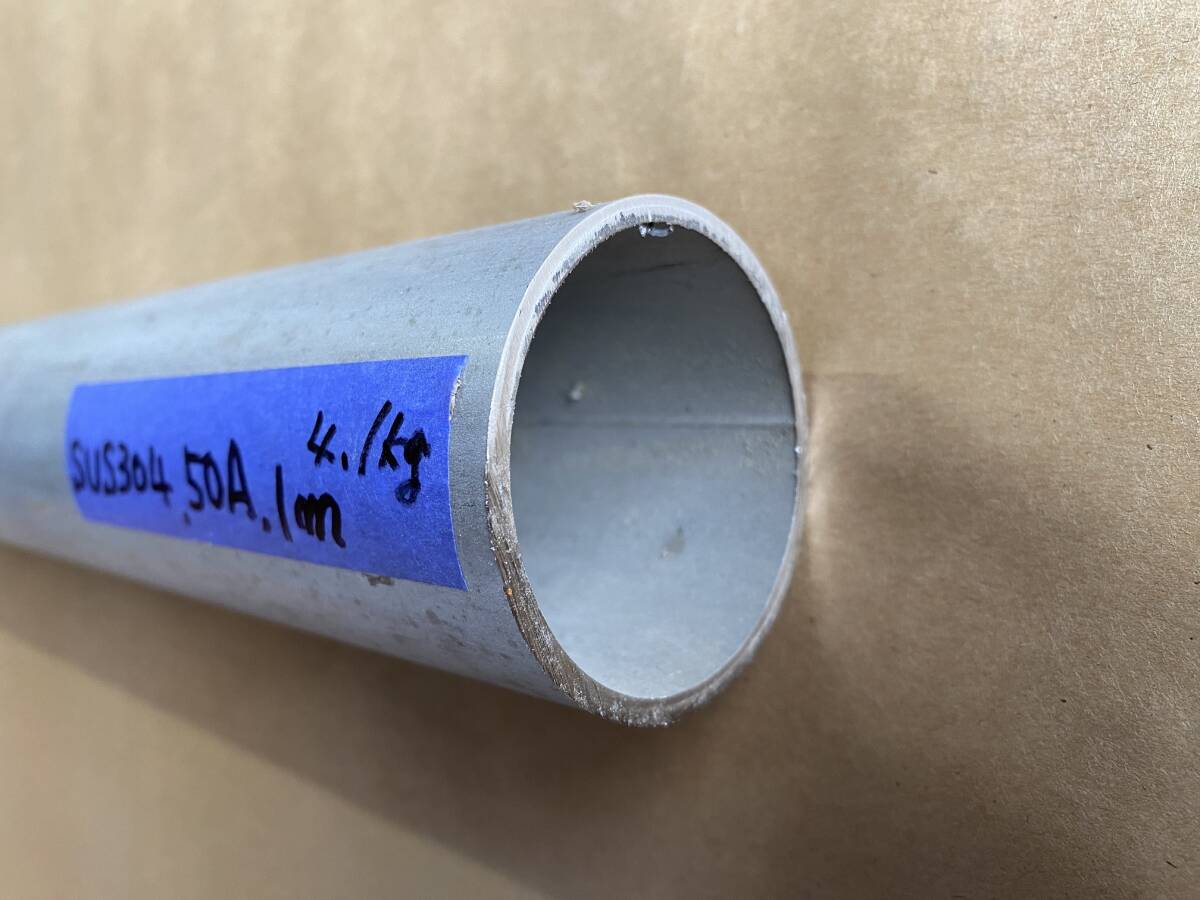 Yahoo!オークション - ステンレスパイプ 50A 100cm SUS304...