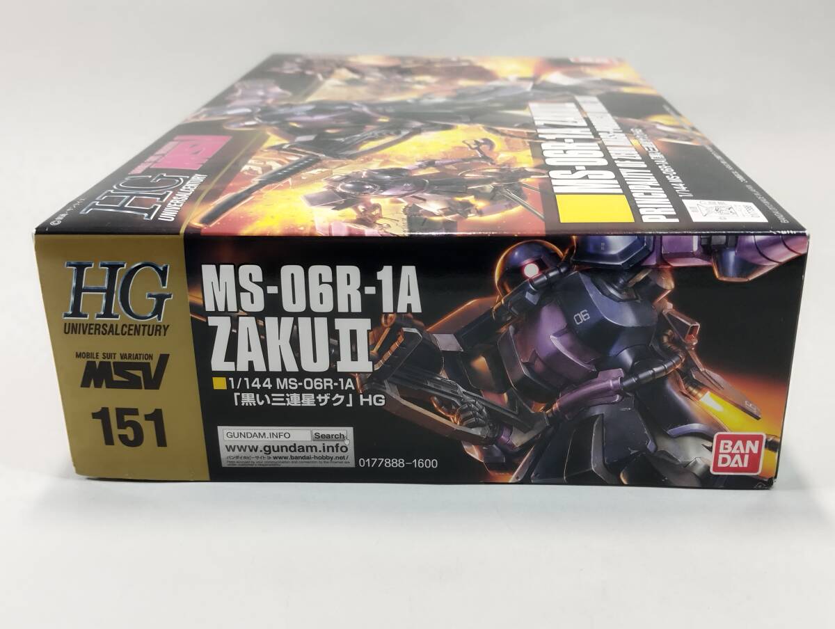 Yahoo!オークション - 1/144 HG MS-06R-1A 黒い三連星ザク 高機動型ザ...