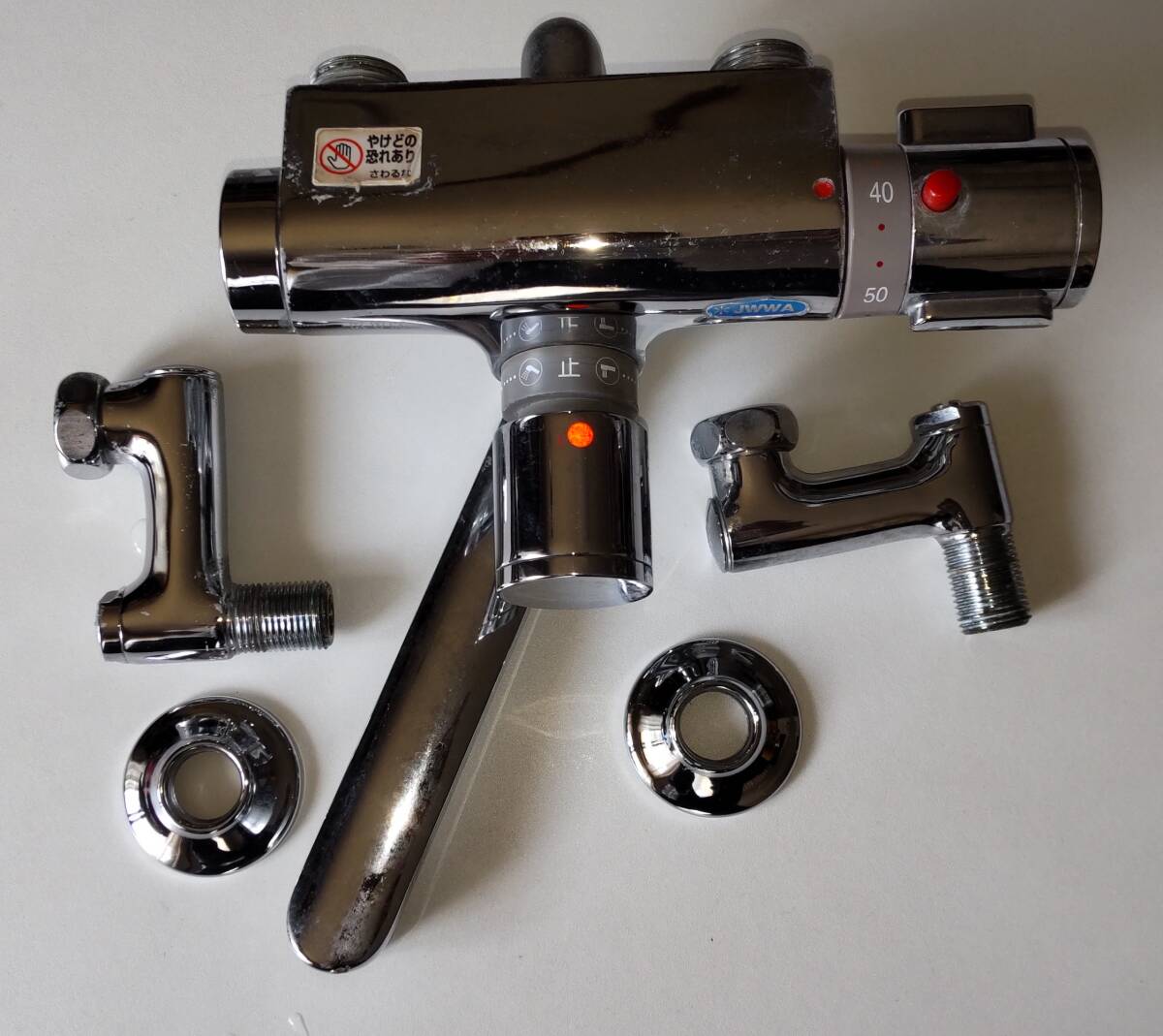 Yahoo!オークション - KVKサーモスタット式シャワーKF112GT中古