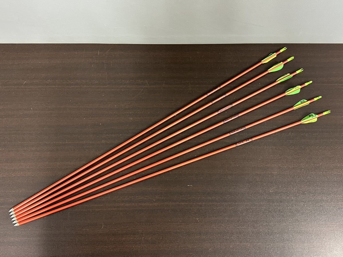 Yahoo!オークション - EASTON イーストン XX75 1816 アーチェリー 矢 6...