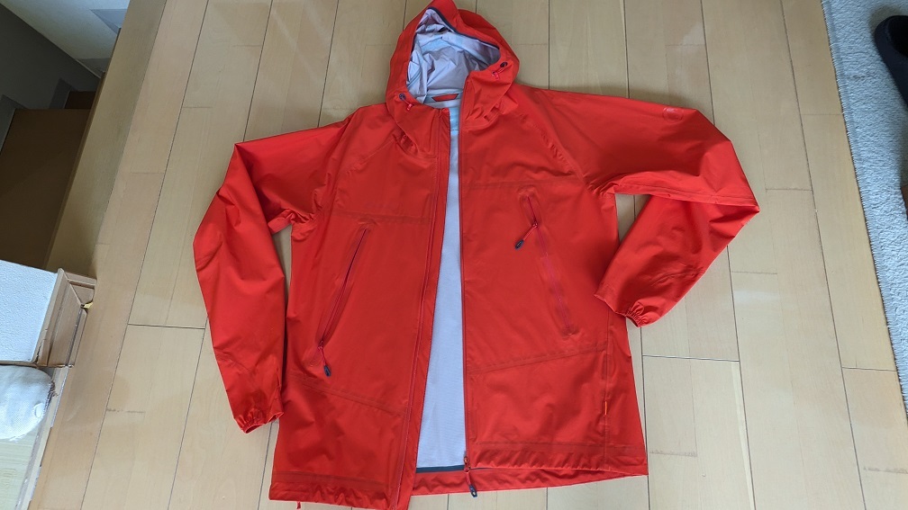 メンズ マムート ジャケット Masao Light HS Hooded Jacket AF spicy 1010-27100 3445 マウンテンパーカー(男性用)｜売買されたオークション ...