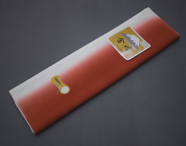 Yahoo!オークション - A06-13 即決 新古品 正絹 八掛地 赤ぼかし（ゆう...