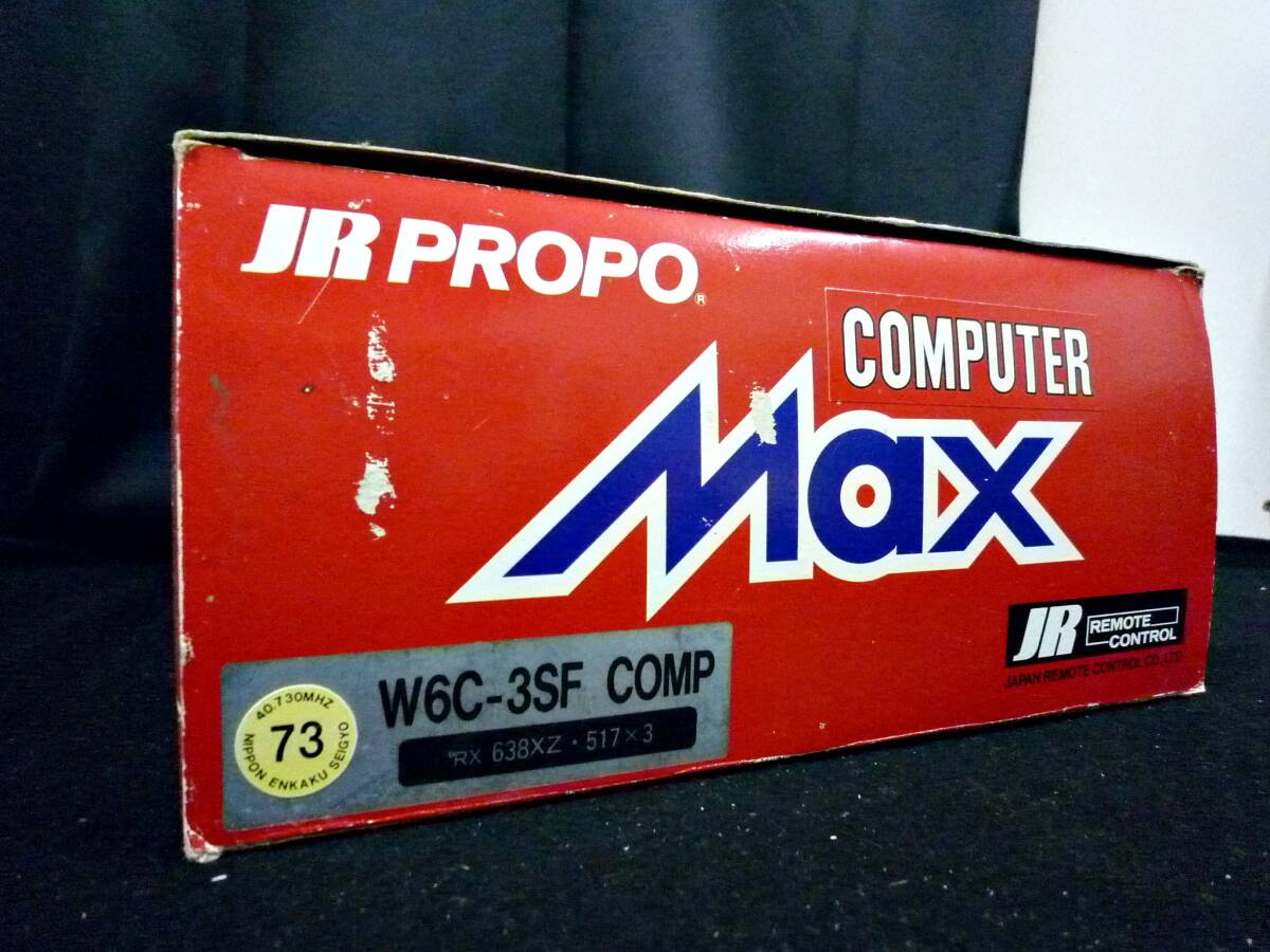 Yahoo!オークション - MAX JR PROPO ジャンク W6C-3SF COMP ヘリプロポ