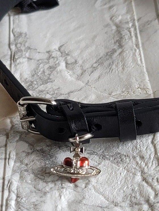 本物 ヴィヴィアンウエストウッド DIAMANTE HEART レザー 本物 ヴィヴィアンウエストウッド DIAMANTE HEART レザー