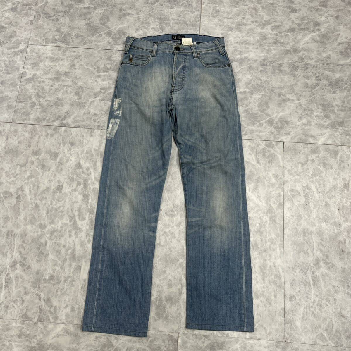 Yahoo!オークション - D 古着 '高級感溢れる' ARMANI JEANS COMFORT FI...